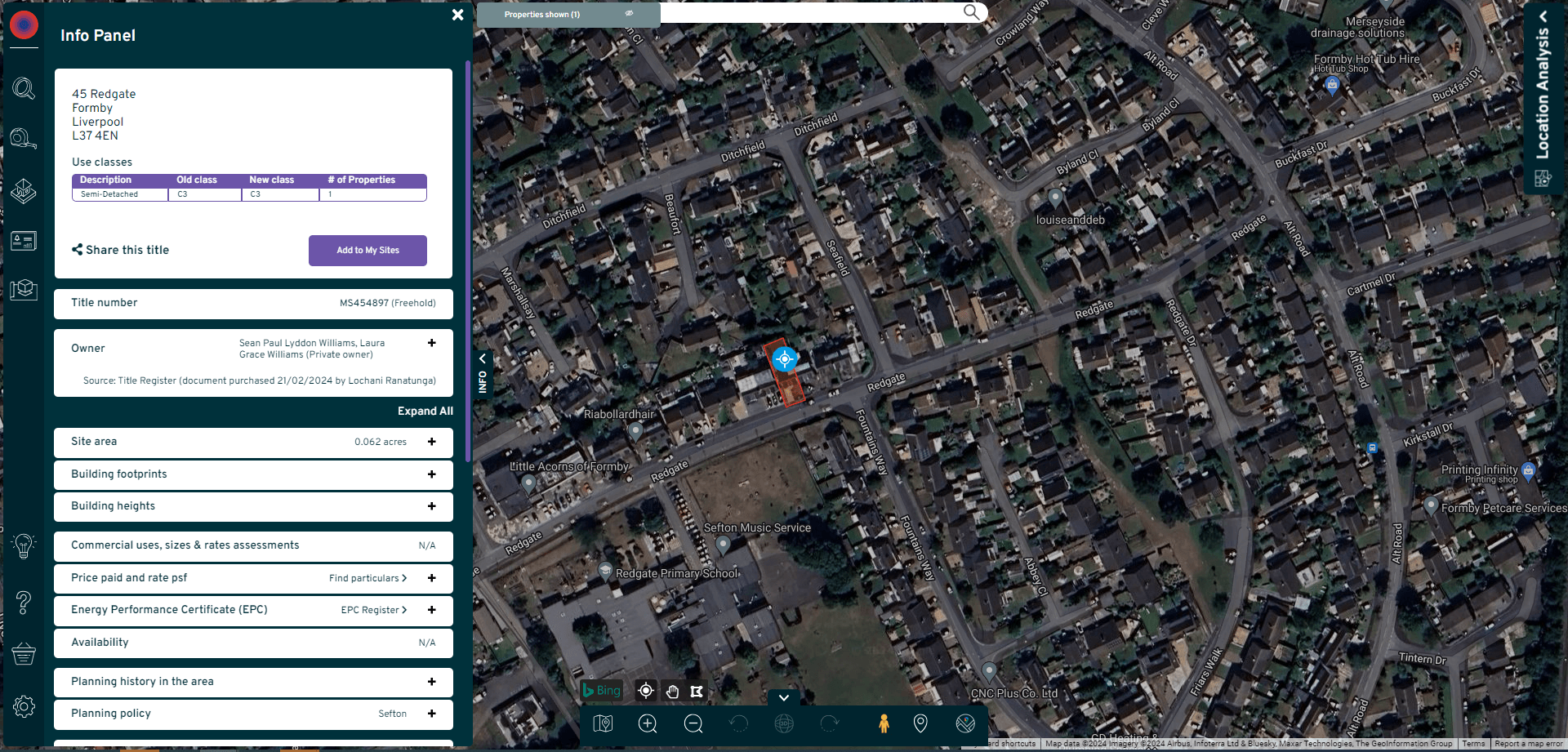Latest Nimbus updates: Land comparables, panel info and OS MasterMap ...