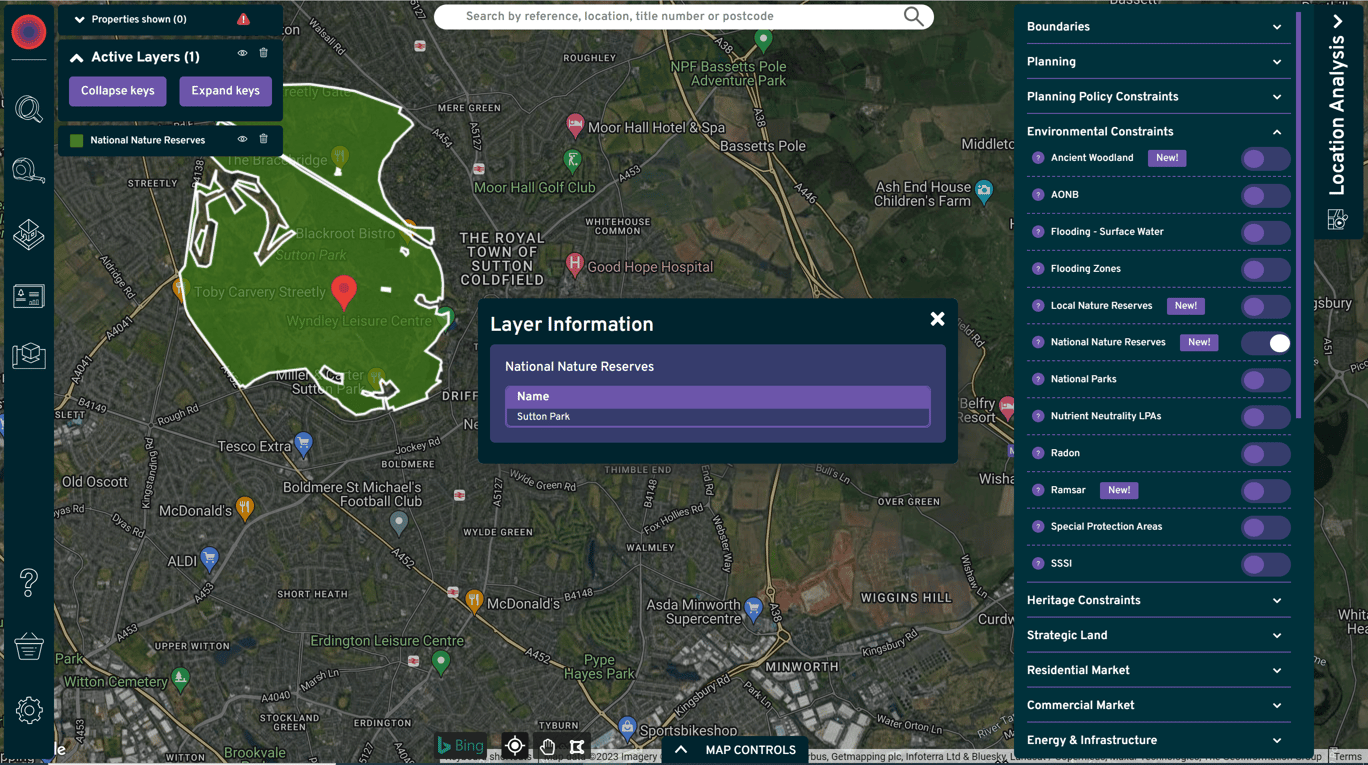 Introducing the New Environmental Constraints Layers for National and ...