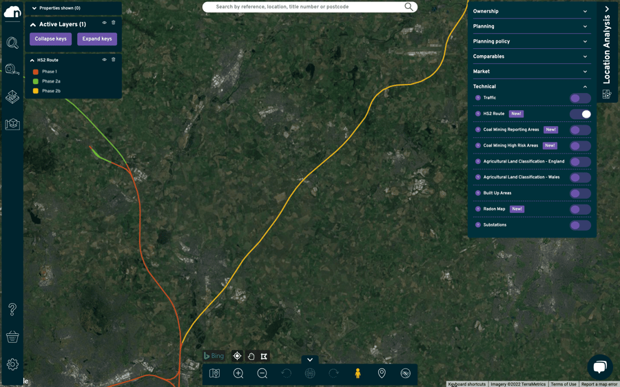 New Feature - Brownfield Land Register Overlay